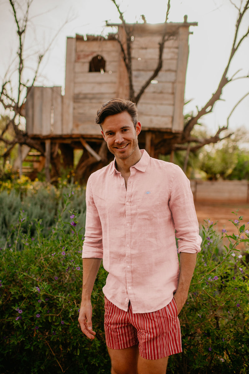 elle and rapha - soft rose SUNRISE shirt – ella and rapha - antwerp